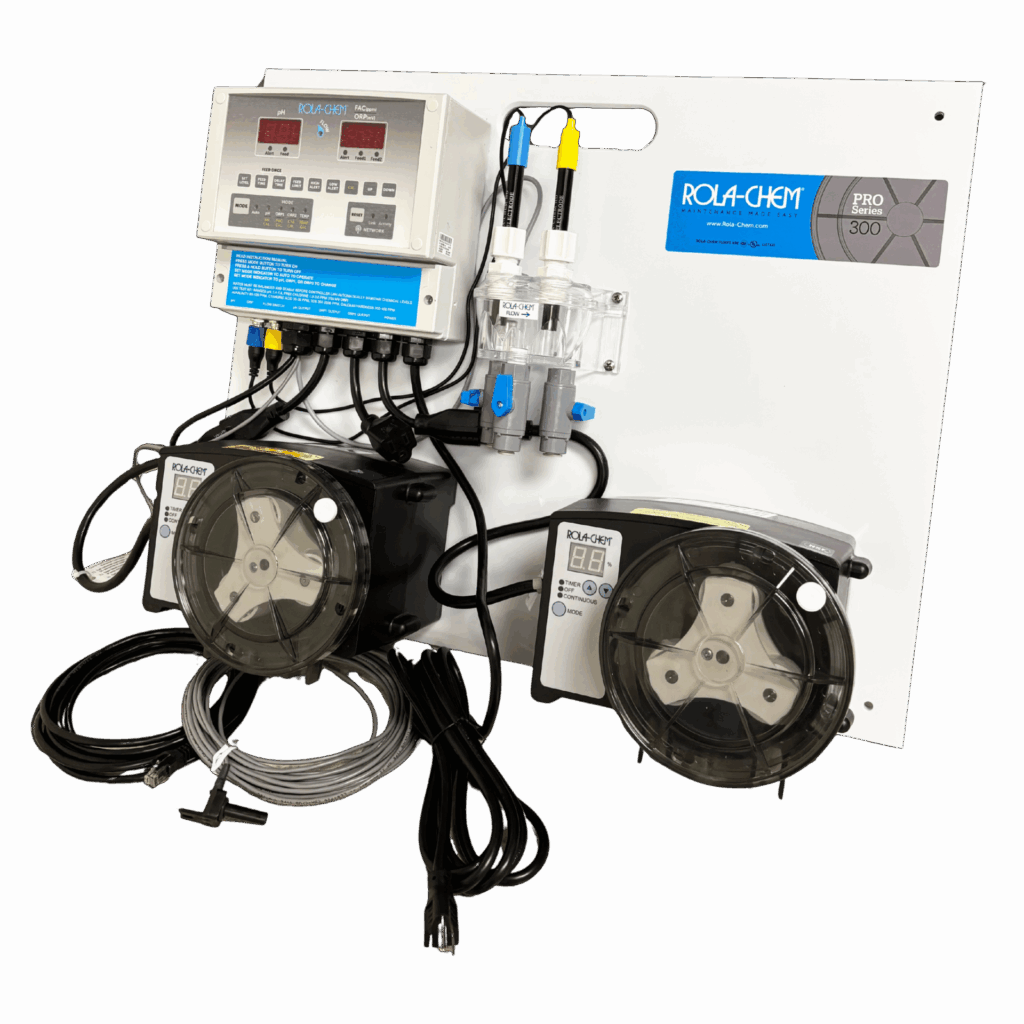 555XXP RTM Digital pH/Dual ORP/FAC PPM Controller System (1-77/1-38 GPD ...